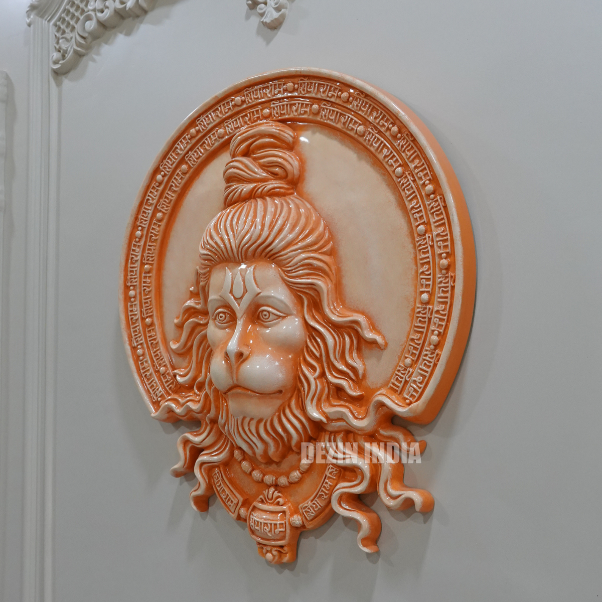 Lord Hanuman Wall Murals | Panchmukhi & Bajrangbali Murals| Dezin Indi ...