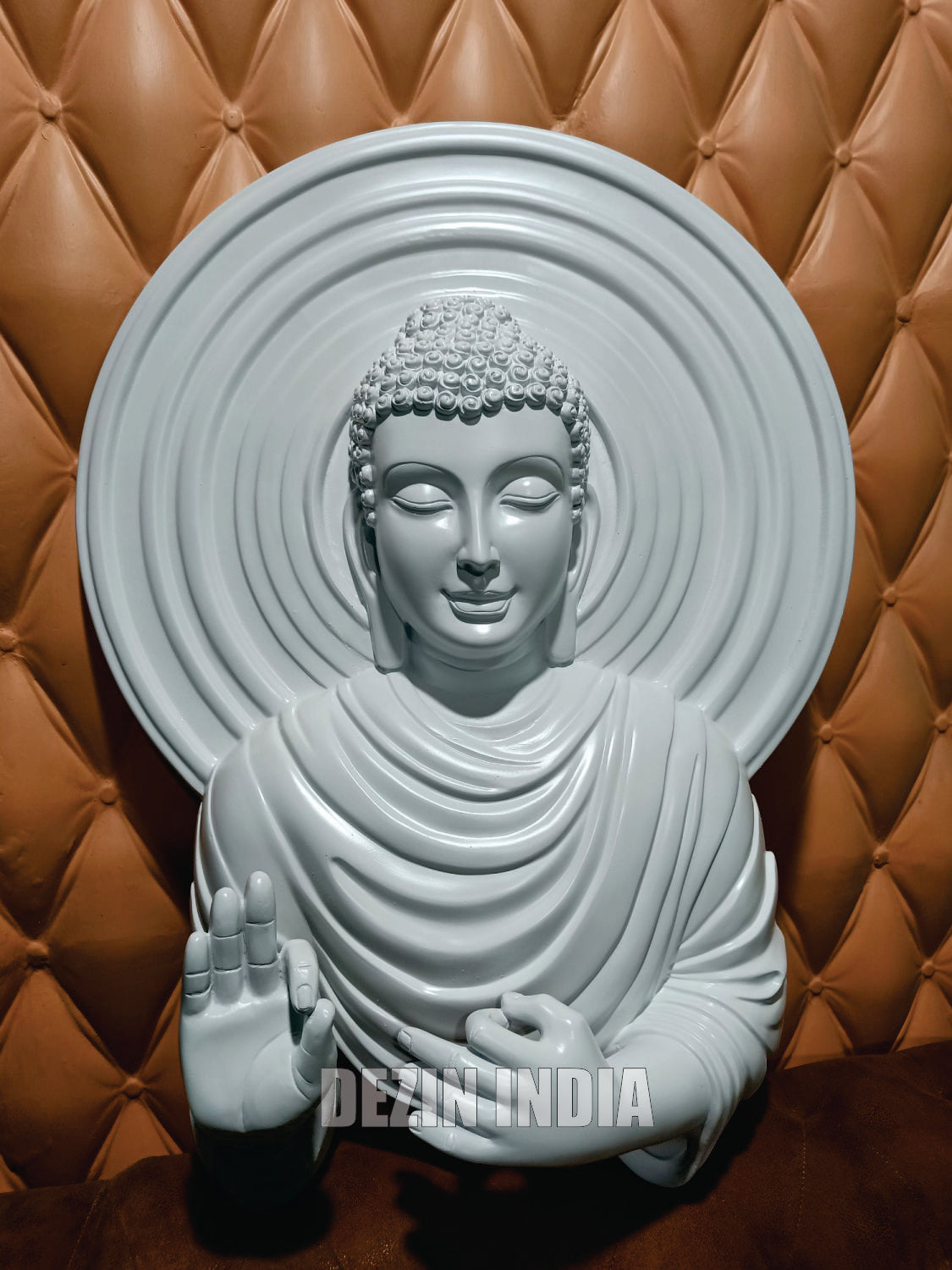 DA-43 Lord Buddha Wall Hanging Sculpture - 2.5x2ft – Dezin India