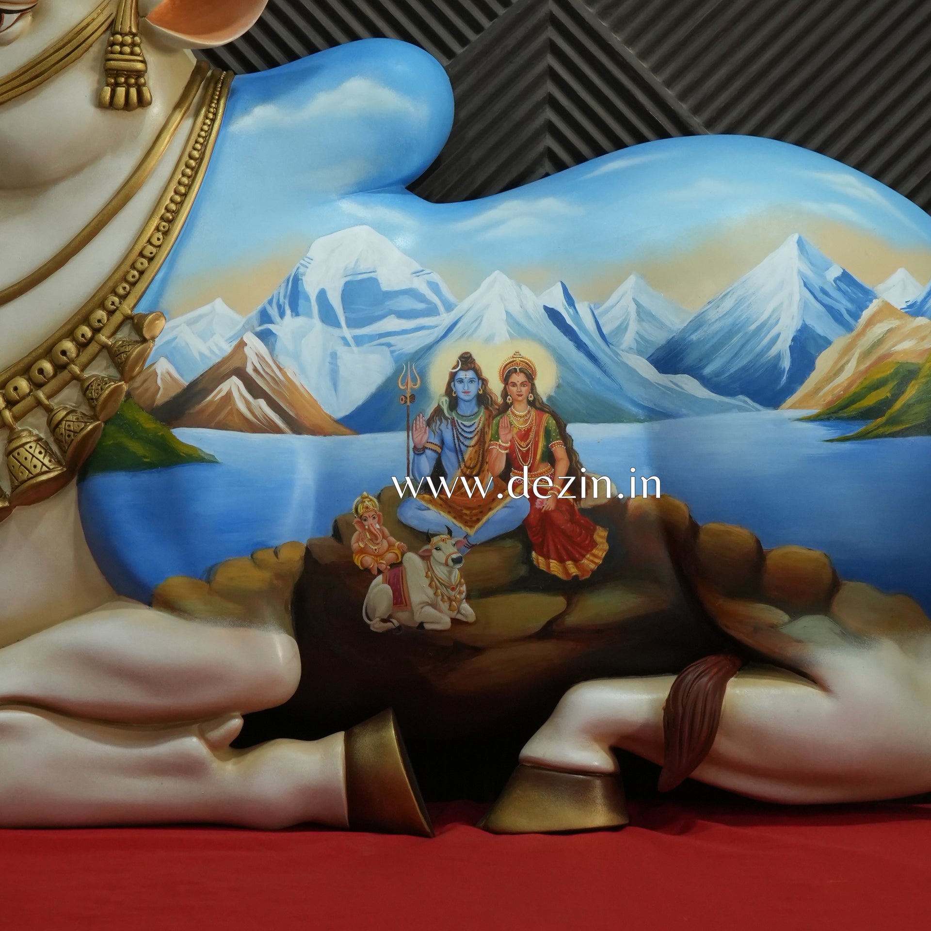 Lord Shiva Wall Murals & Sculptures | Meditative & Mahakal Murti | Dez ...