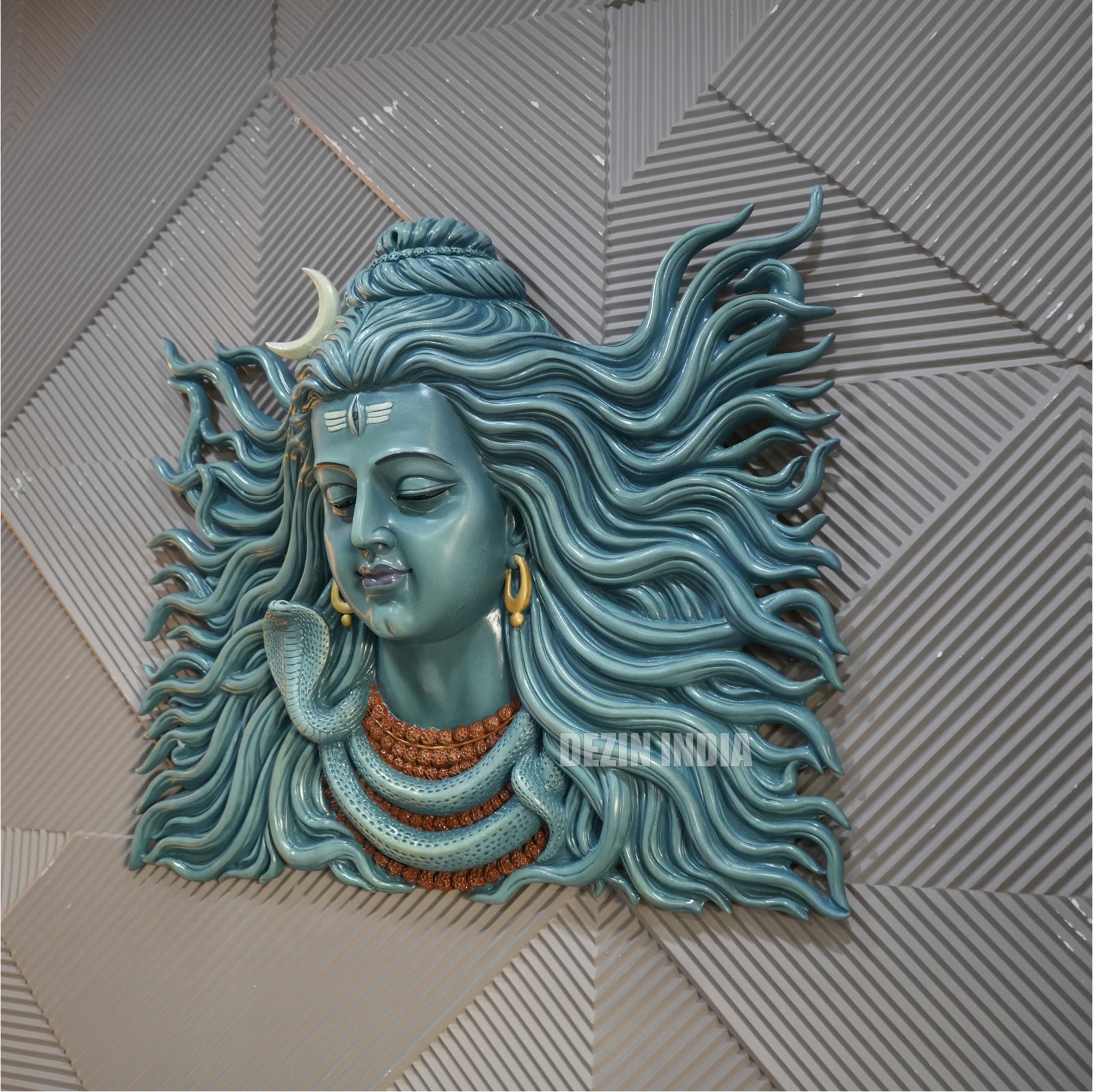 Lord Shiva Wall Mural 3x2.5ft | Spiritual Wall Art for Home & Meditati ...