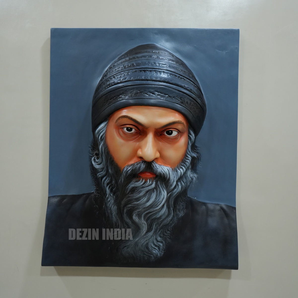 Acharya Rajneesh Osho Portrait Wall Mural – 2.5x2 ft Spiritual Art ...