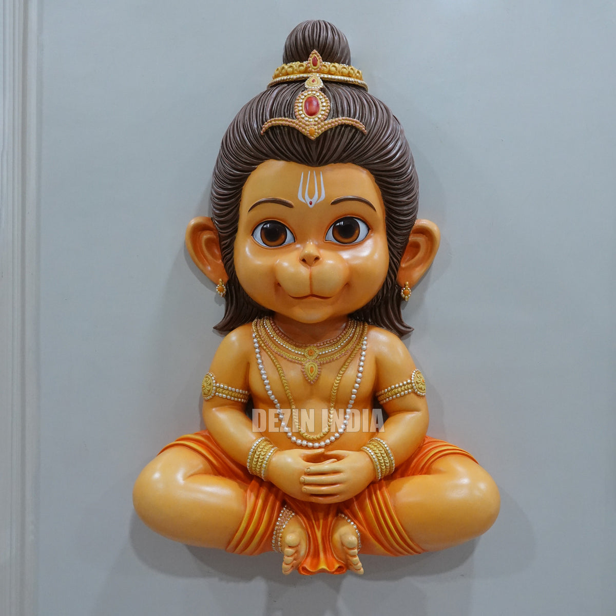 Cute Bal Hanuman Wall Mural - 3×2 ft | The Ultimate Little Champion ...