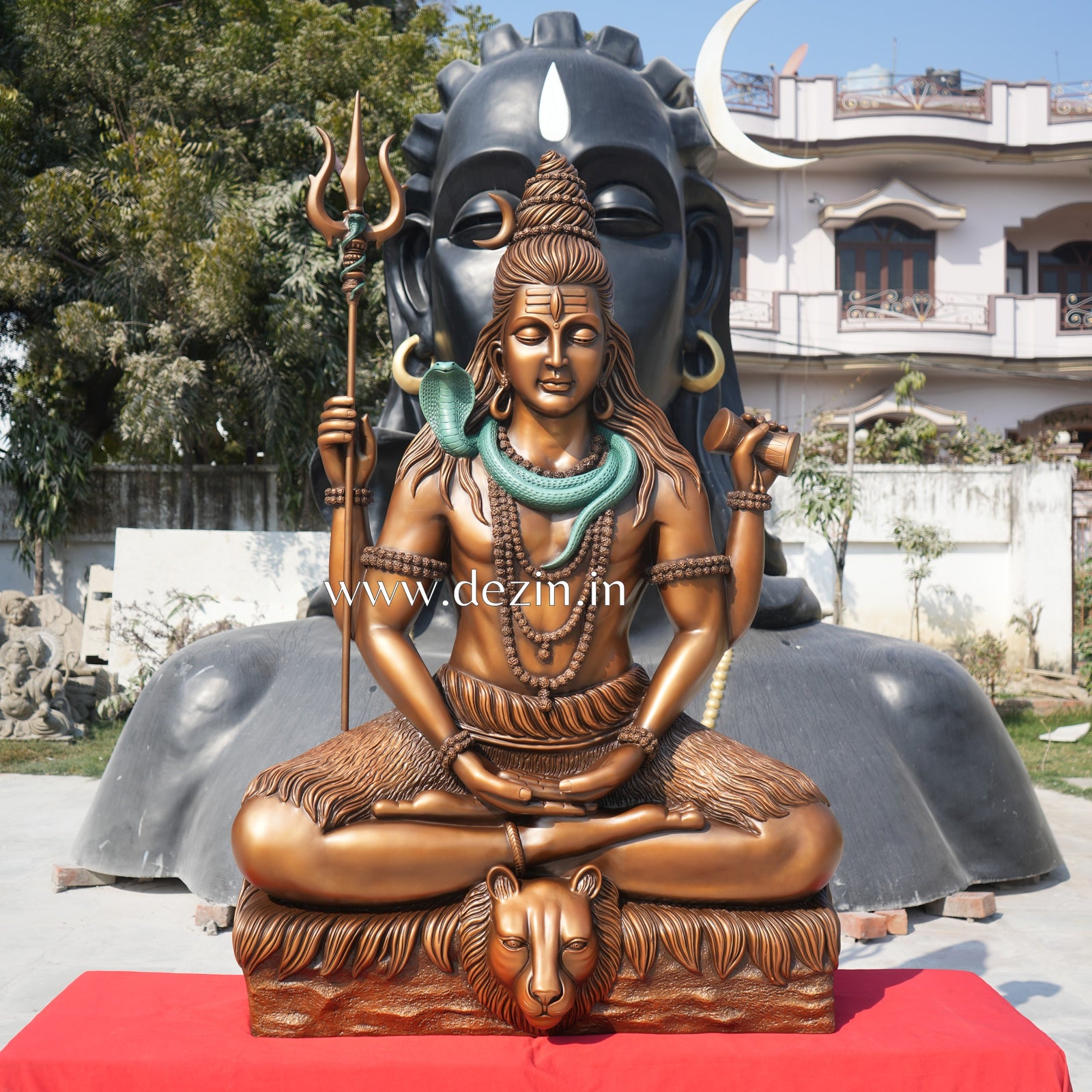 Lord Shiva Wall Murals & Sculptures | Meditative & Mahakal Murti | Dez ...