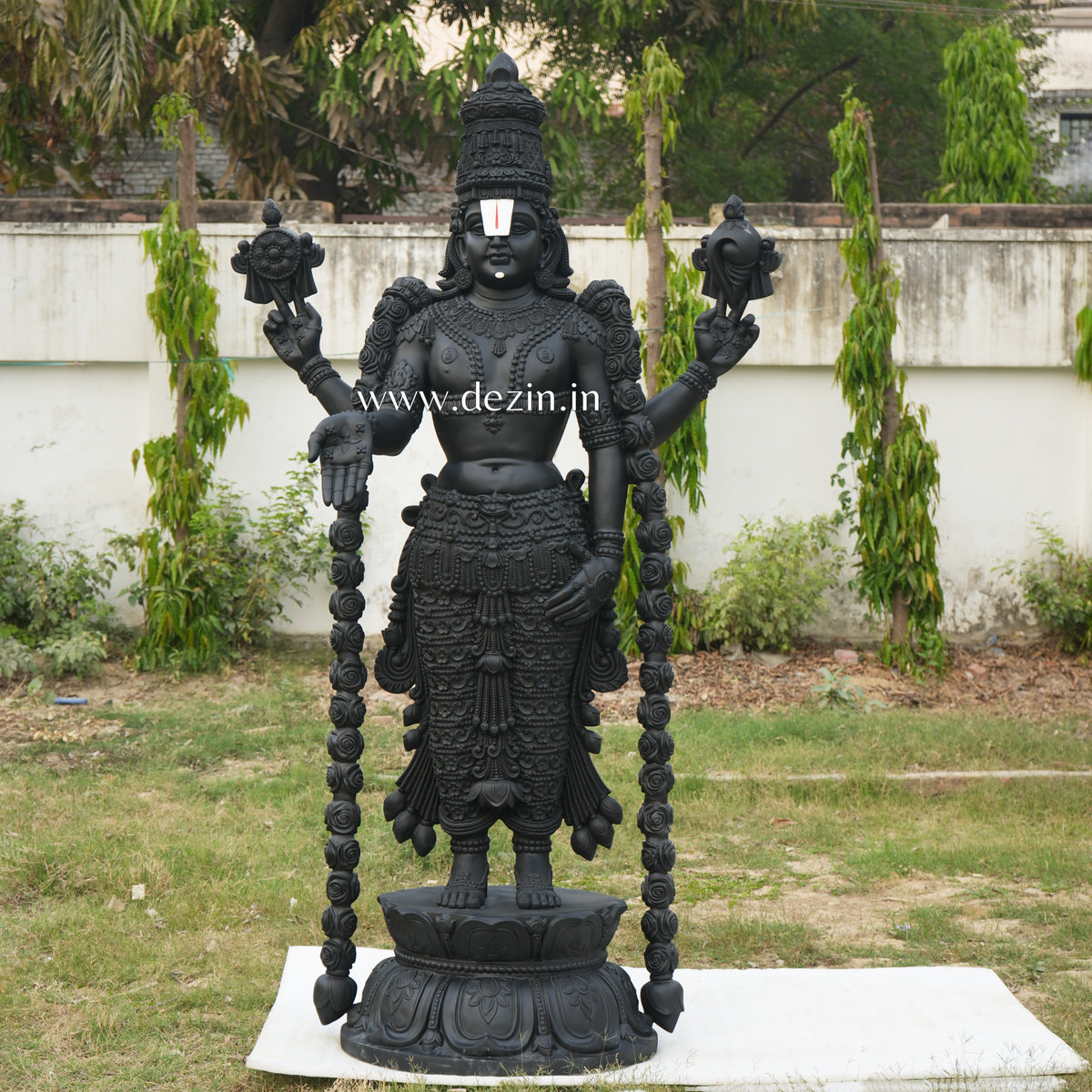Shri Tirupati Balaji Standing Statue - 8ft | Divine Sculpture of Venka ...