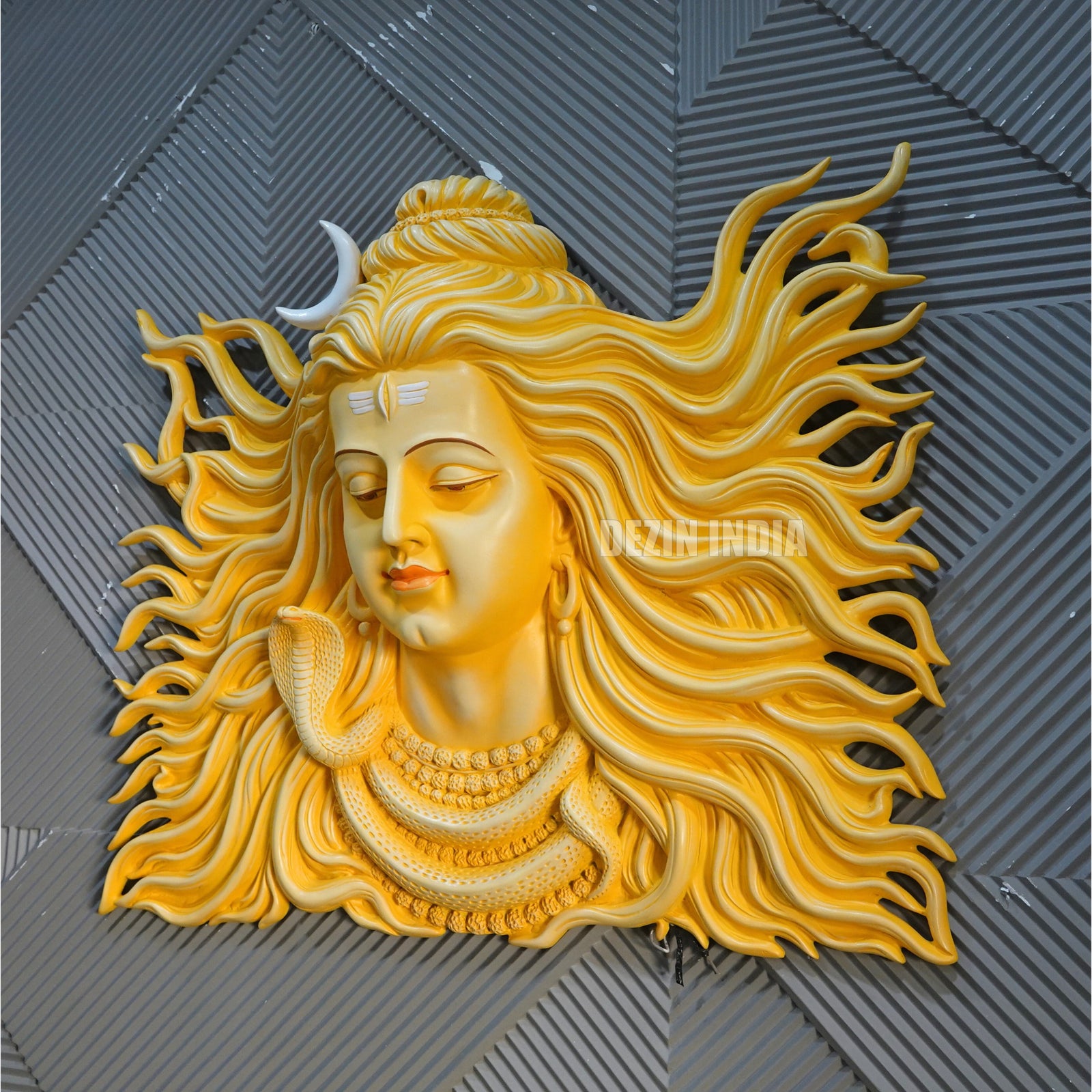 Lord Shiva Wall Mural 3x2.5ft | Spiritual Wall Art for Home & Meditati ...