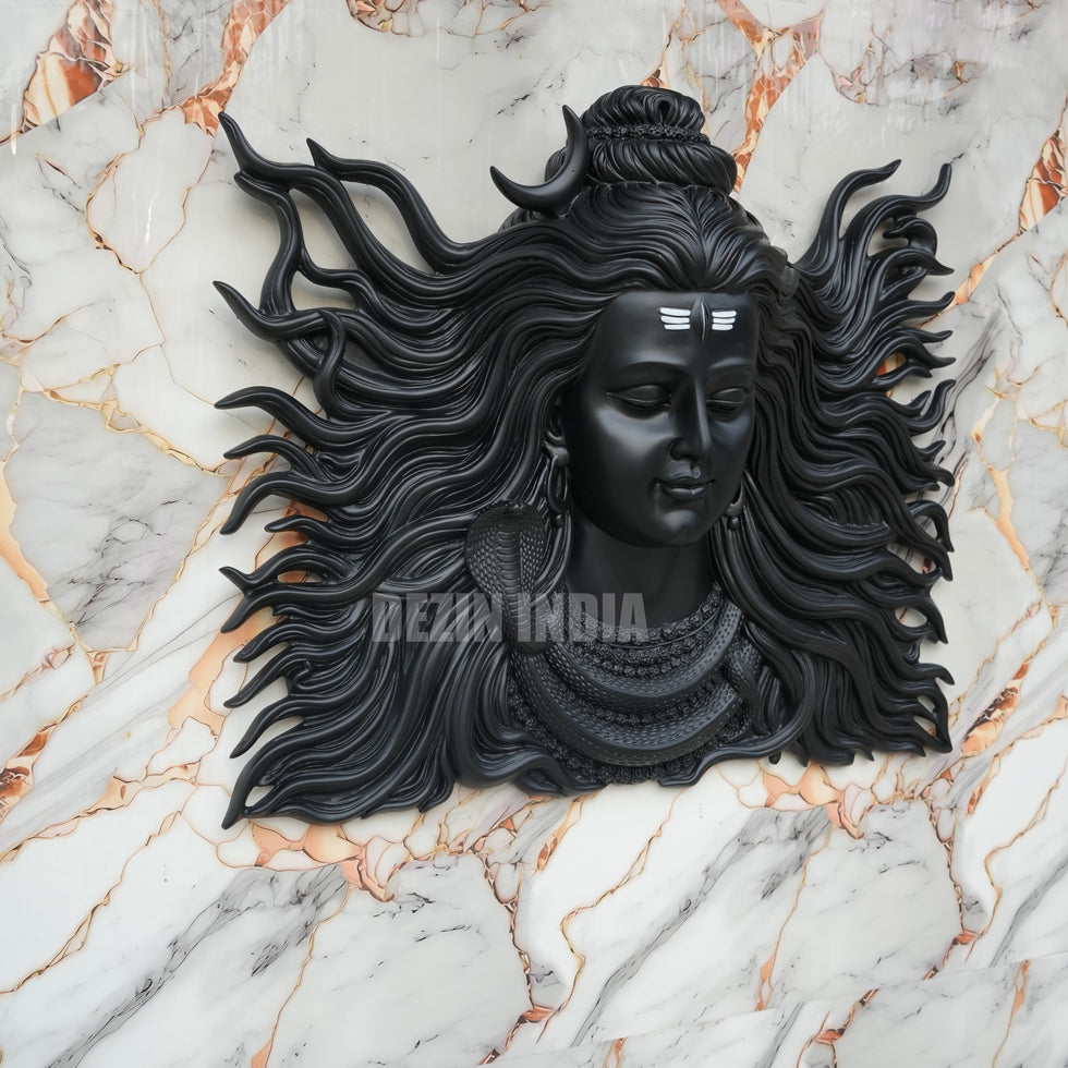Lord Shiva Wall Mural 3x2.5ft | Spiritual Wall Art for Home & Meditati ...