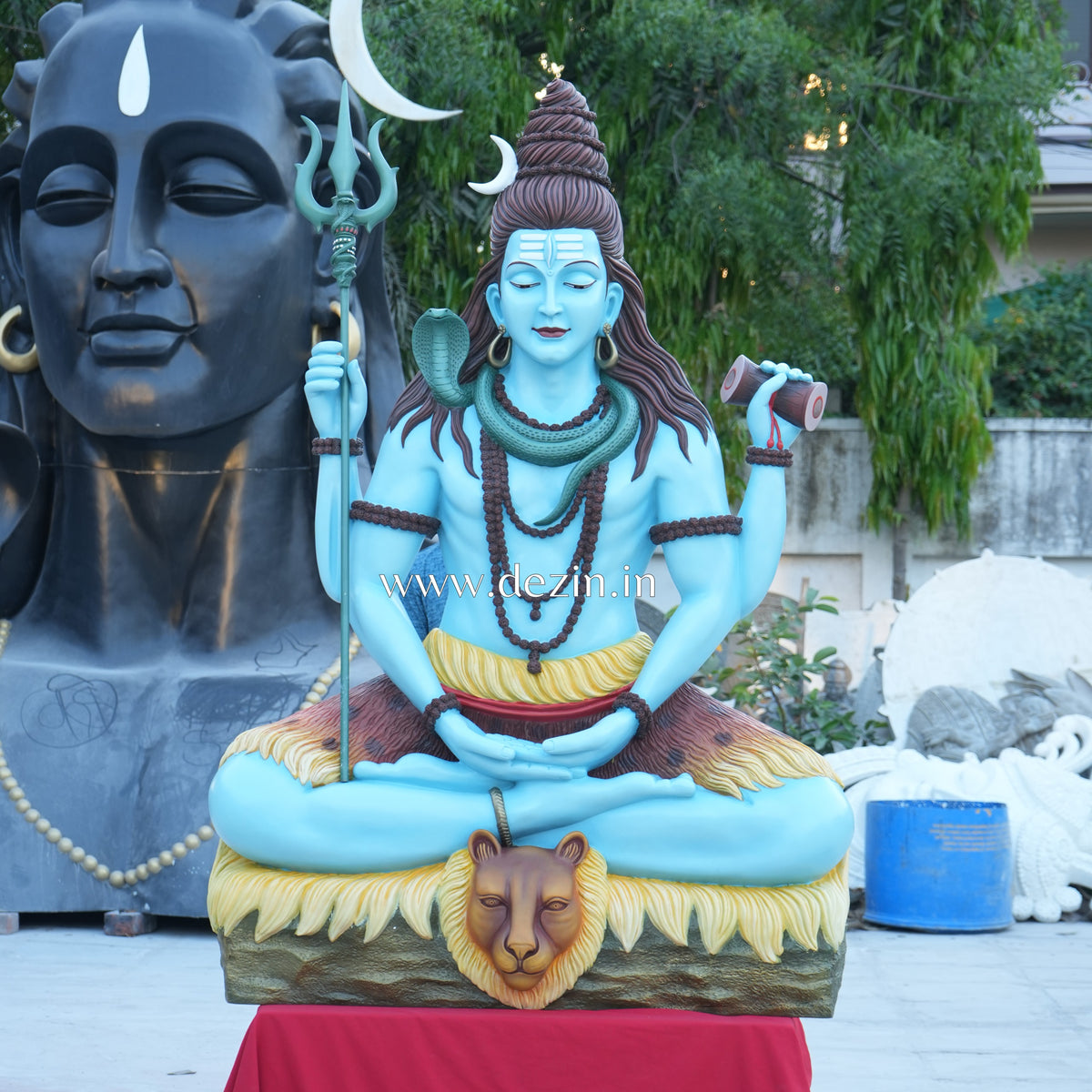 Lord Shiva Wall Murals & Sculptures | Meditative & Mahakal Murti | Dez ...